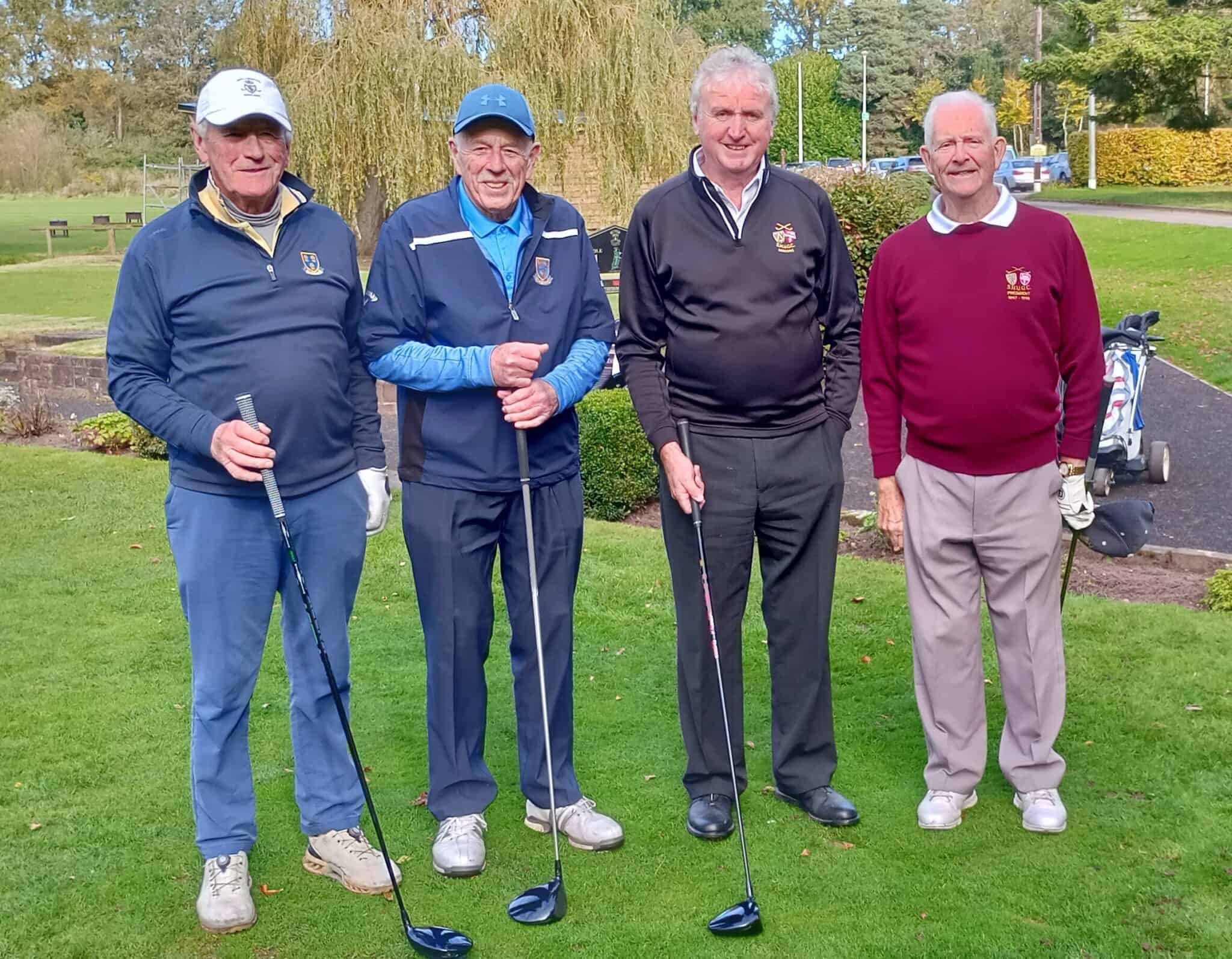 SUPER SENIORS TEAM MATCH – OLD FRIENDS TOGETHER AT LYMM – Cheshire Golf