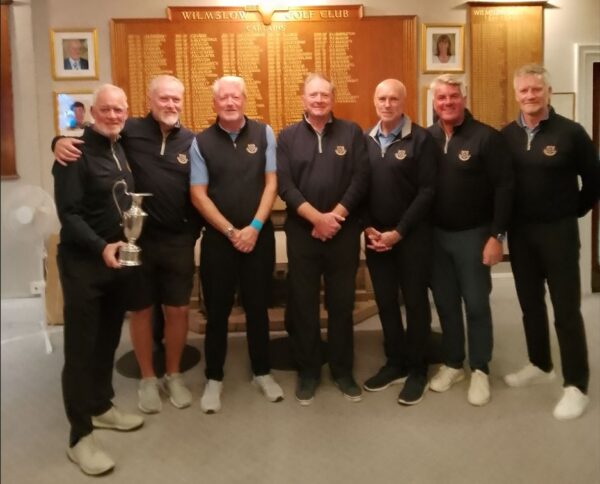 Seniors win Northern Counties at Wilmslow – Cheshire Golf